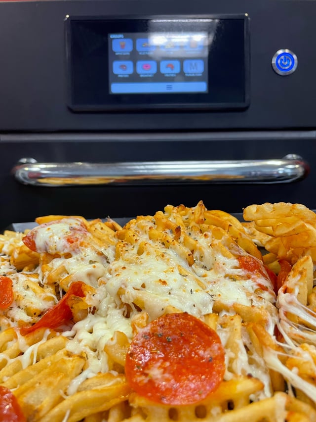 MultiChef Menu: Pepperoni Pizza Waffle Fries